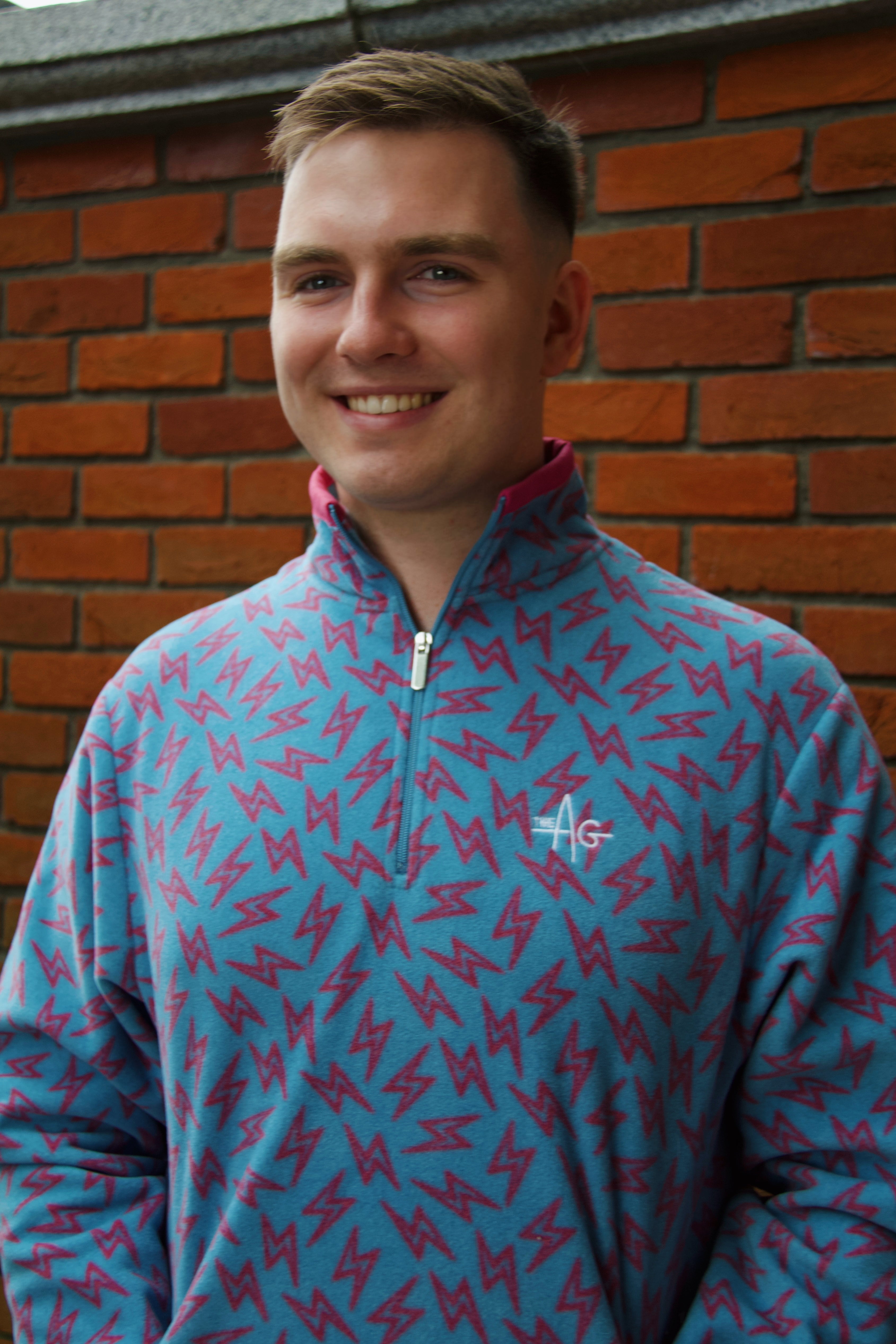 The Blu Lightning Bolt Fleece: THE AG Signature – The AG by Arthur ...